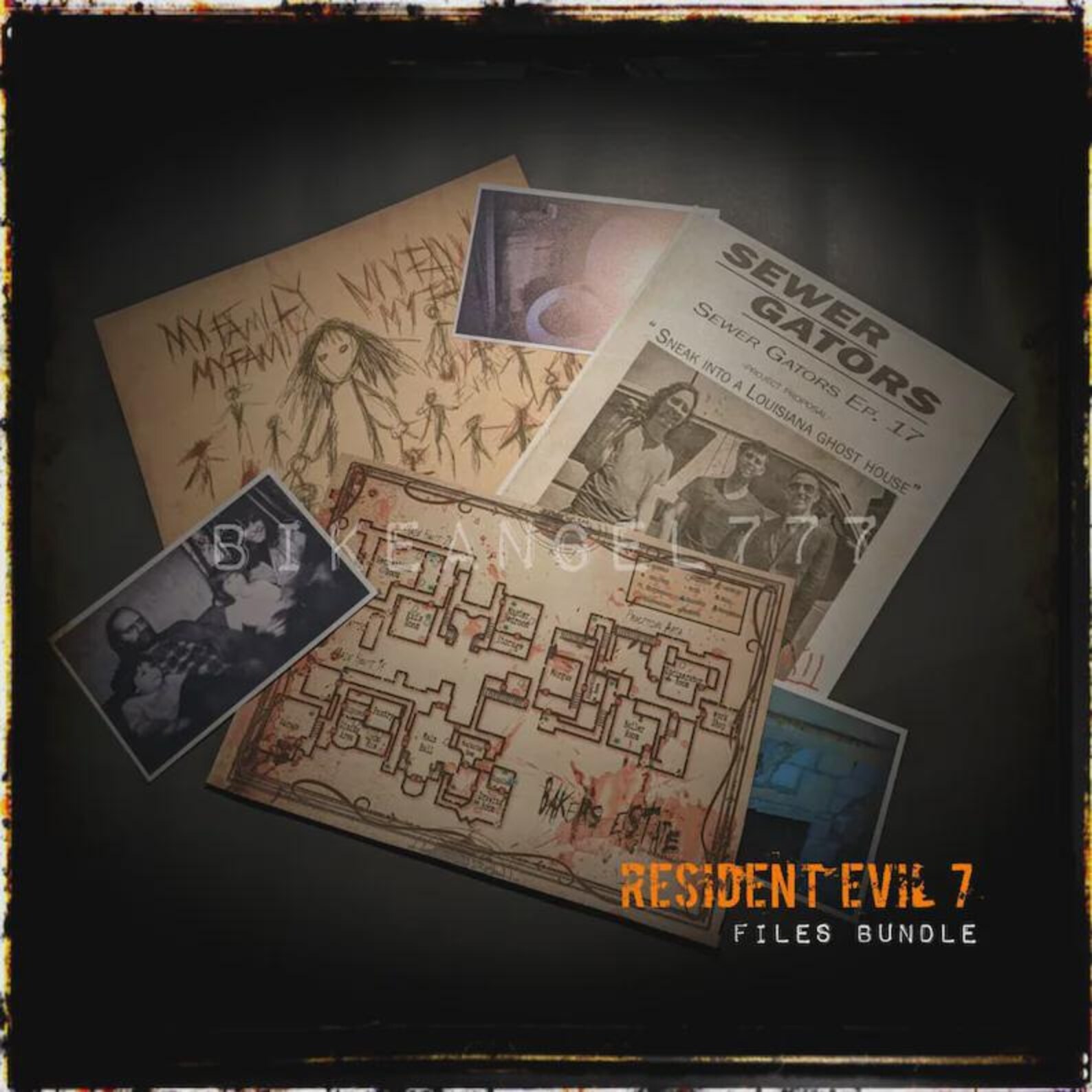 8x10 Resident Evil 7 FILE Prop Poster - Etsy