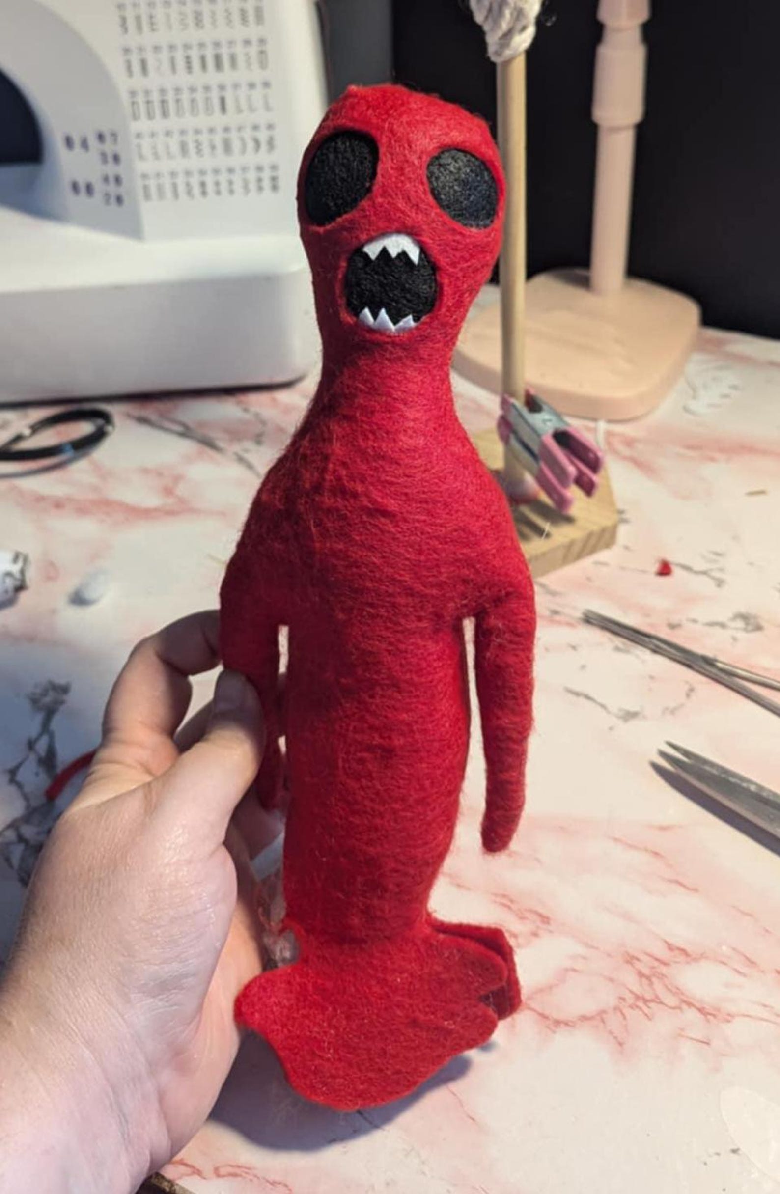 Handmade Roblox Plushie: Indie Game Felt Toy, Gamer Gift - Etsy