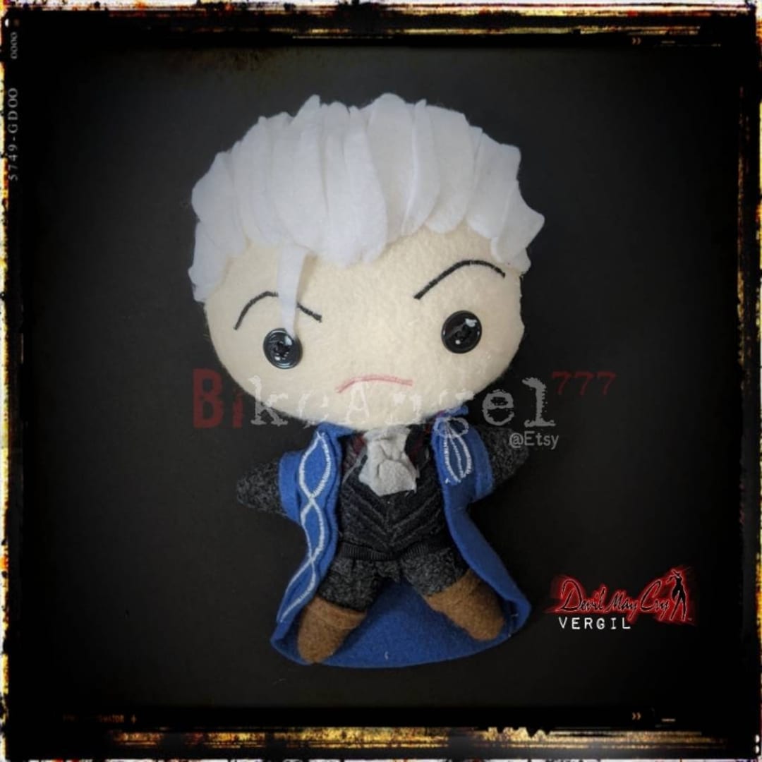 Resident Evil Inspired | Vergil | Devil May Cry | Doll | Plush - Etsy