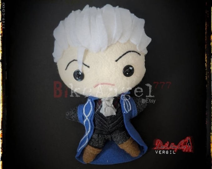 Resident Evil Inspired | Vergil | Devil May Cry | Doll | Plush - Etsy