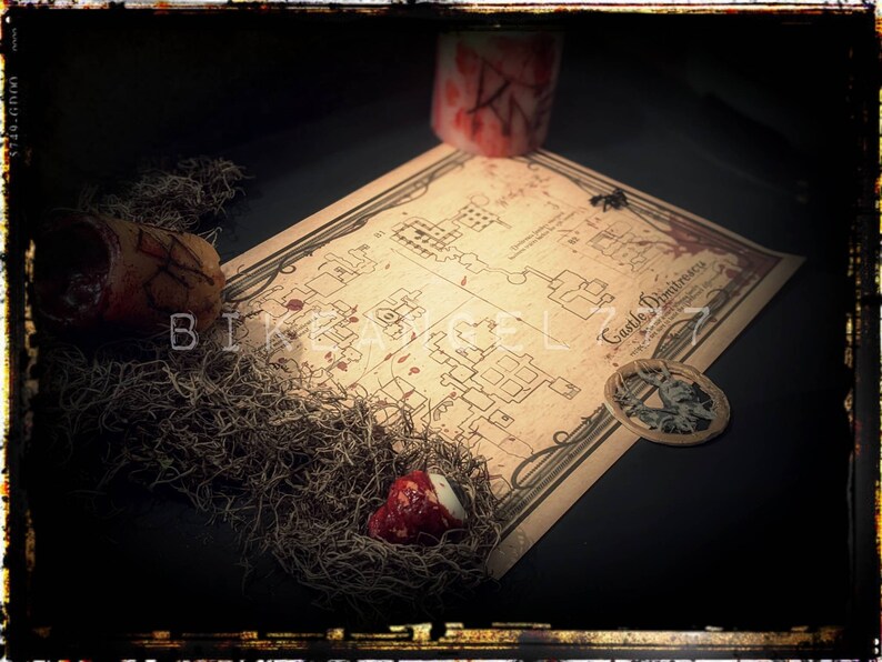 Resident Evil Village 8 Game Map Guide - Etsy