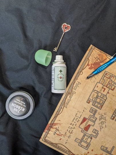 Resident Evil First Aid Spray Labels Prop for Decor Cosplay - Etsy Canada