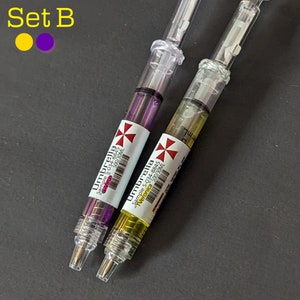 Resident Evil Virus Pens: Gamer Gift, Set of Two - Etsy