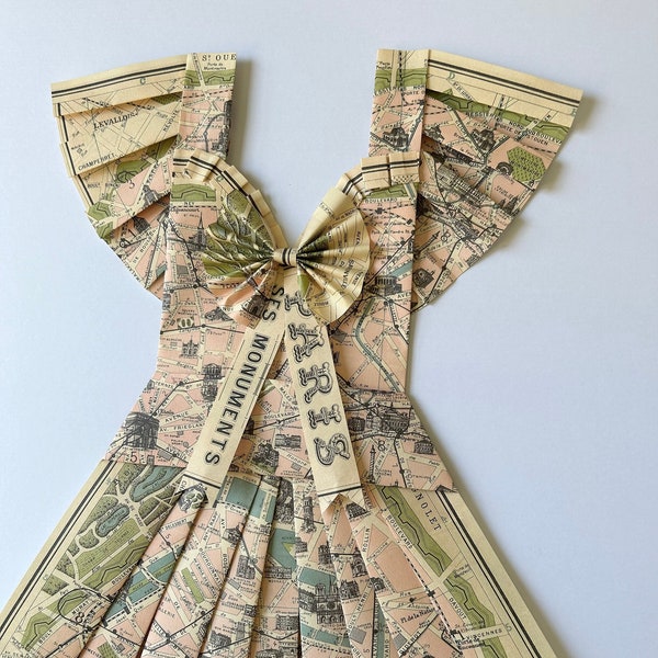 Paper Dress - Etsy