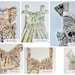 Paper Dress Artwork Waco Texas Map - Etsy