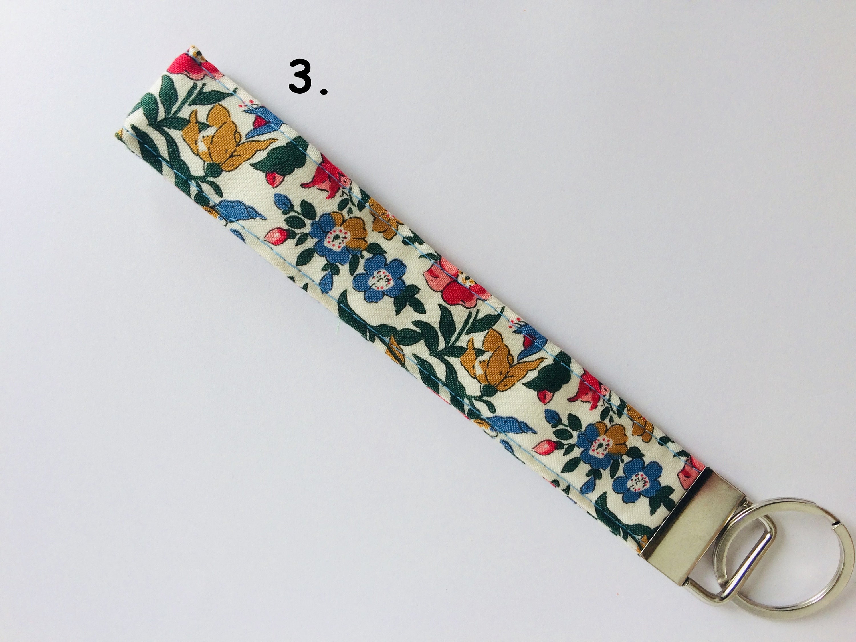 Wrist Key Fob/Key Ring. Liberty Fabric Key Ring. 4 Designs. | Etsy