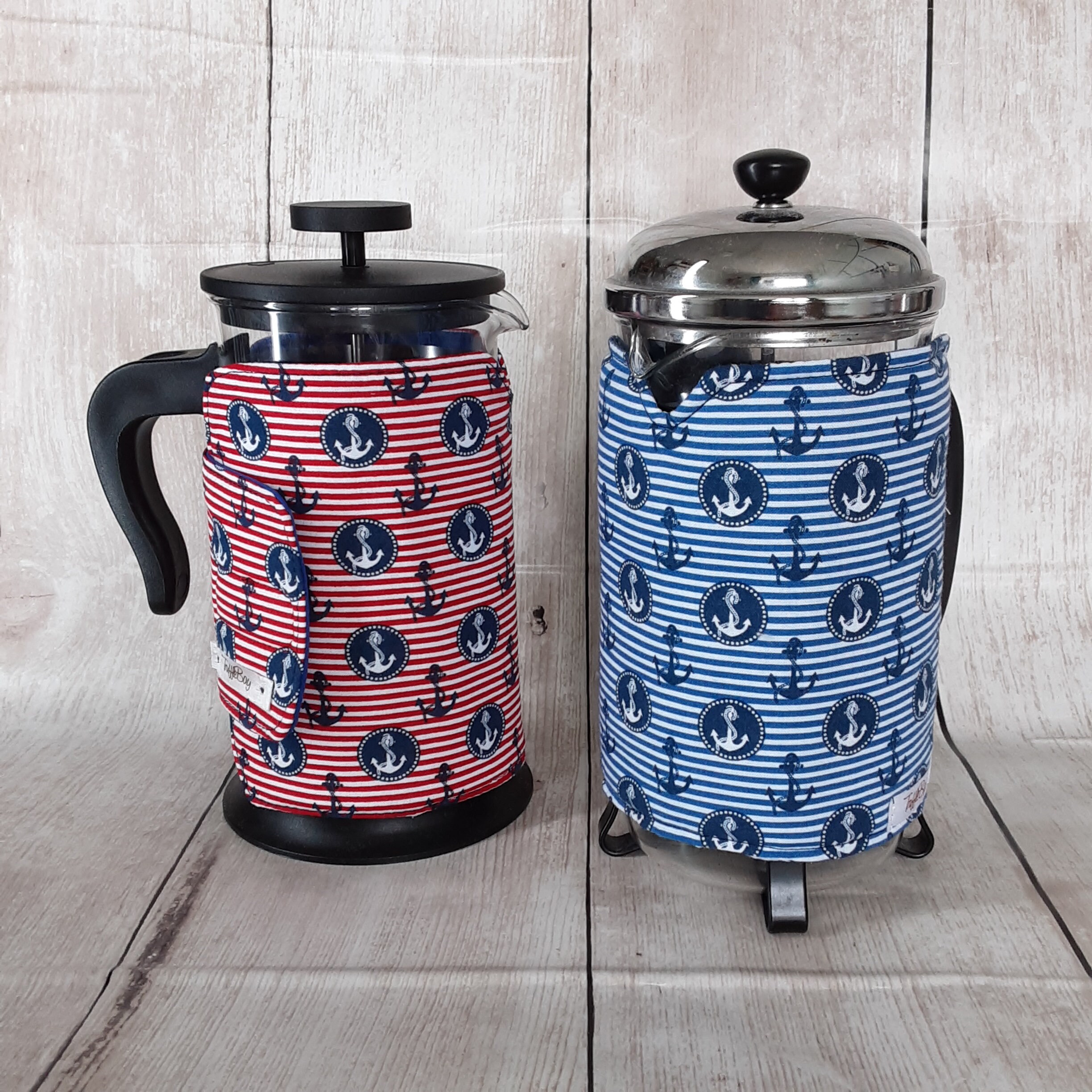 Cafetiere/french Press Wrap Around Coffee Pot Cosy in Blue or - Etsy UK