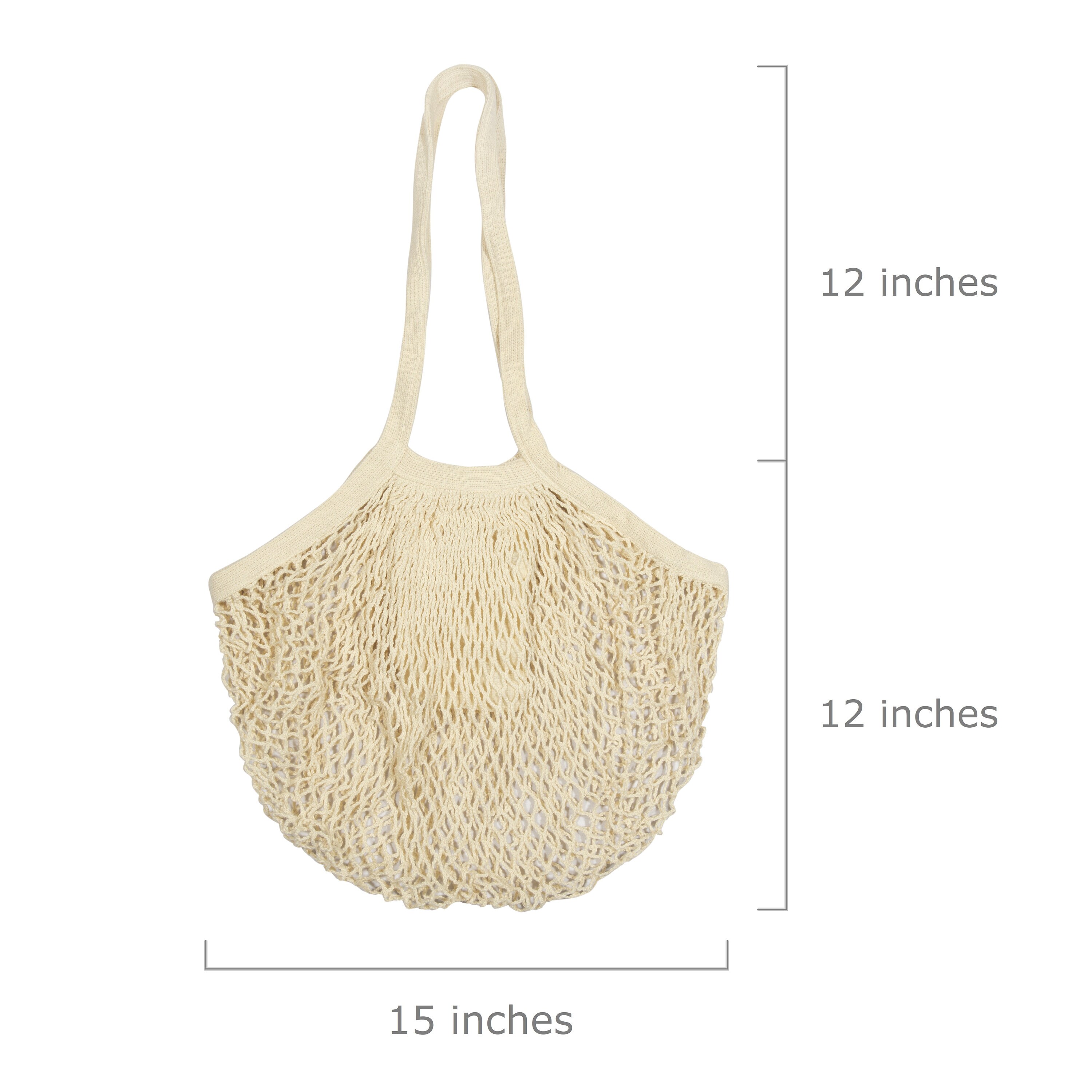 Organic Cotton Mesh Tote Bags – French Market Tote - Zero Waste ...