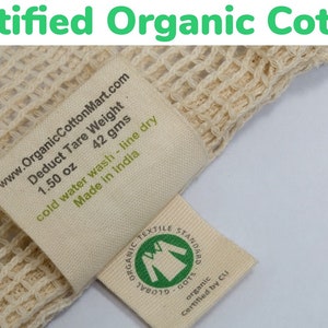 Reusable Onion Storage Bags Organic Cotton Mesh Onion Bags | Etsy