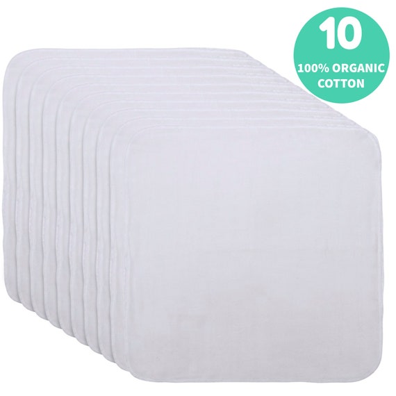 Reusable Organic Cotton Facial Cleansing Cloths or Makeup - Etsy