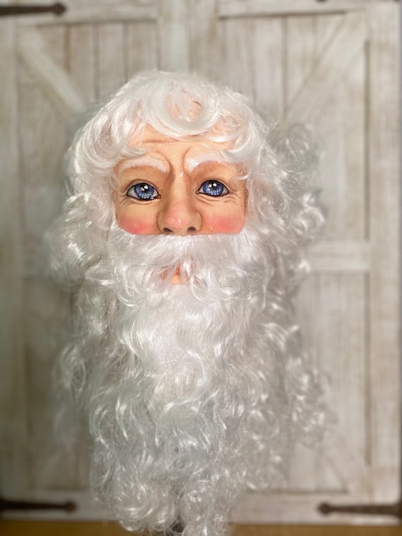 Santa Mannequin Head Male Mannequin Head Made to Order - Etsy