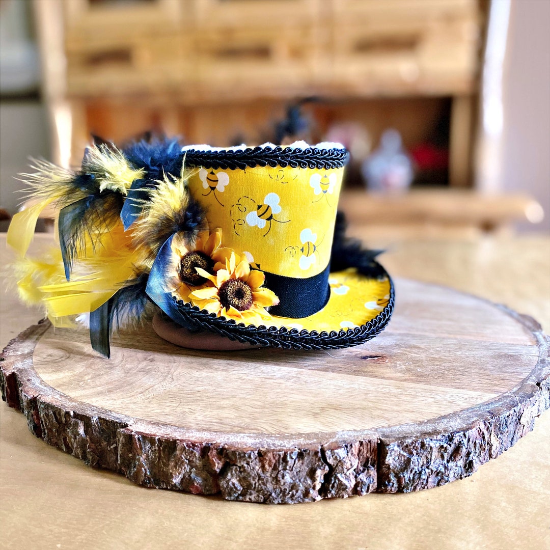 Bumble Bee Mini Top Hat - Etsy