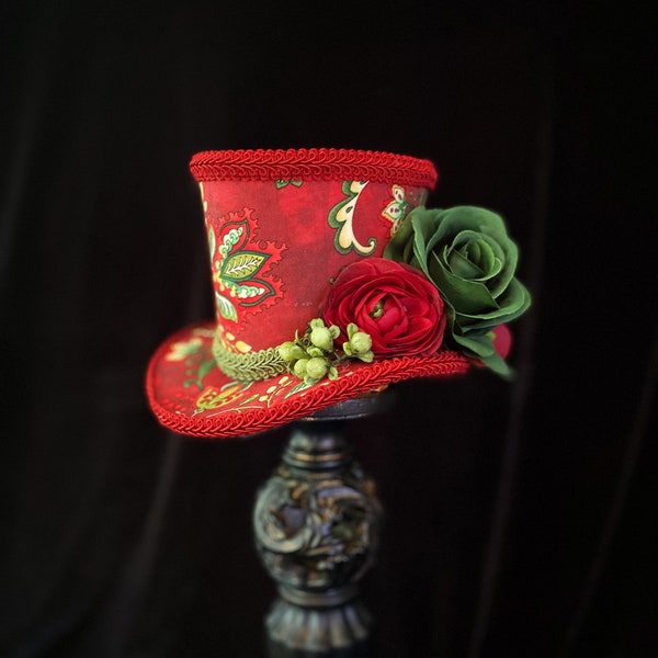 Purple Mini Top Hat - Etsy