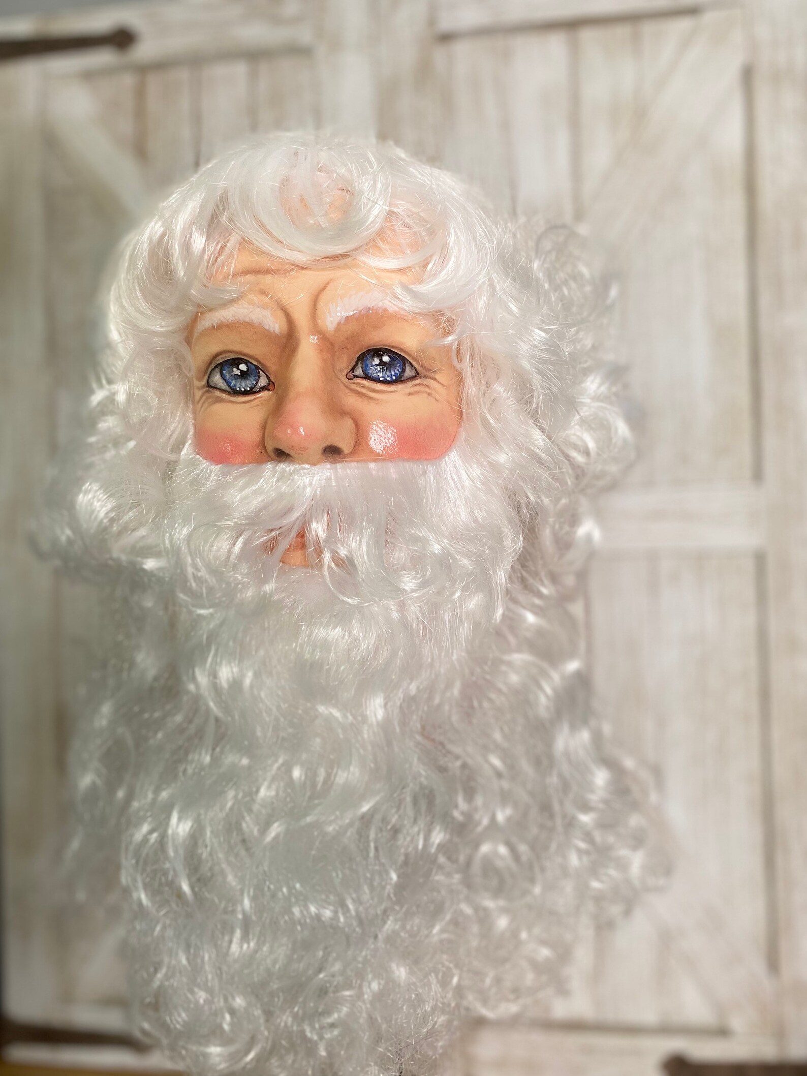 Santa Mannequin Head Male Mannequin Head Made to Order - Etsy