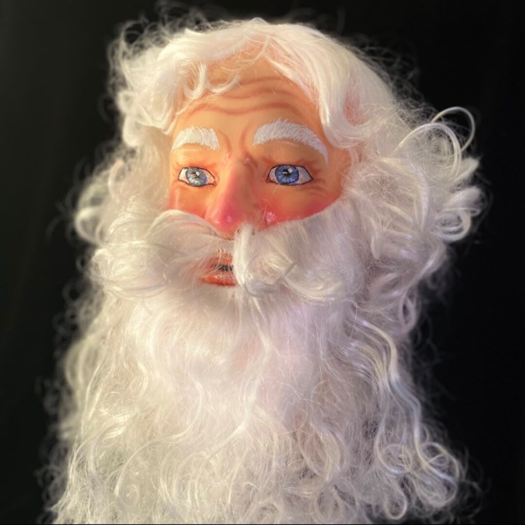 Santa Mannequin Head, Male Mannequin Head Made to Order - Etsy