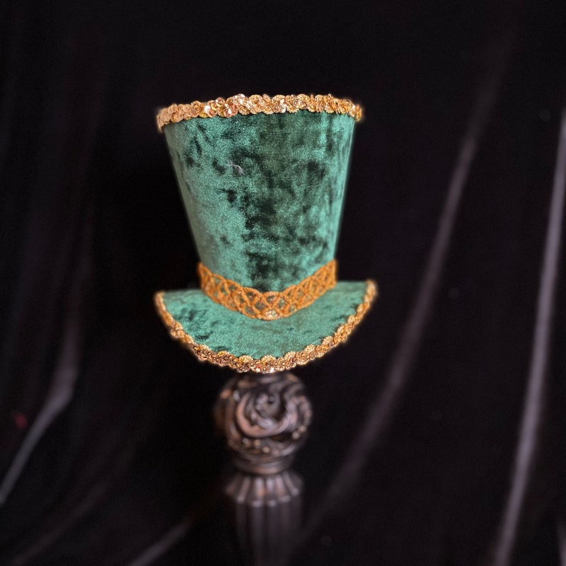 Green Top Hat - Etsy