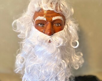 Santa Mannequin Head - Etsy