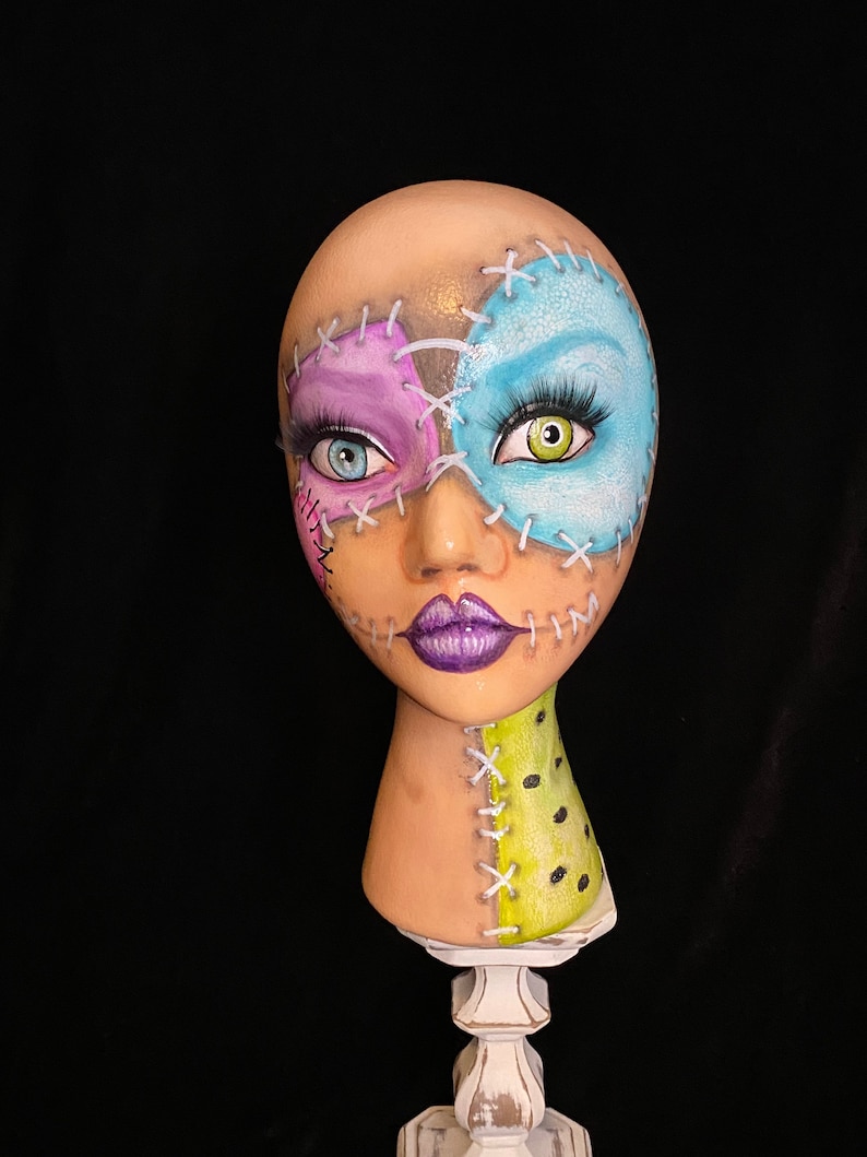 Patchwork Zombie Mannequin Halloween Mannequin - Etsy