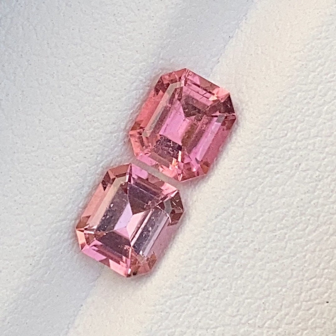 2.25-carats Natural Vibrant Pink Color Piars Tourmaline Faceted From ...