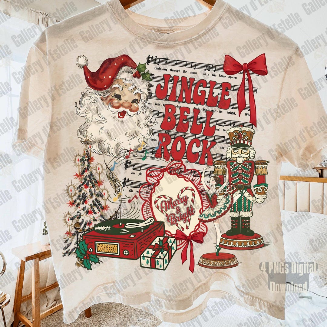 Retro Santa Collage PNG, Vintage Coquette Christmas Graphic, Whimsical ...