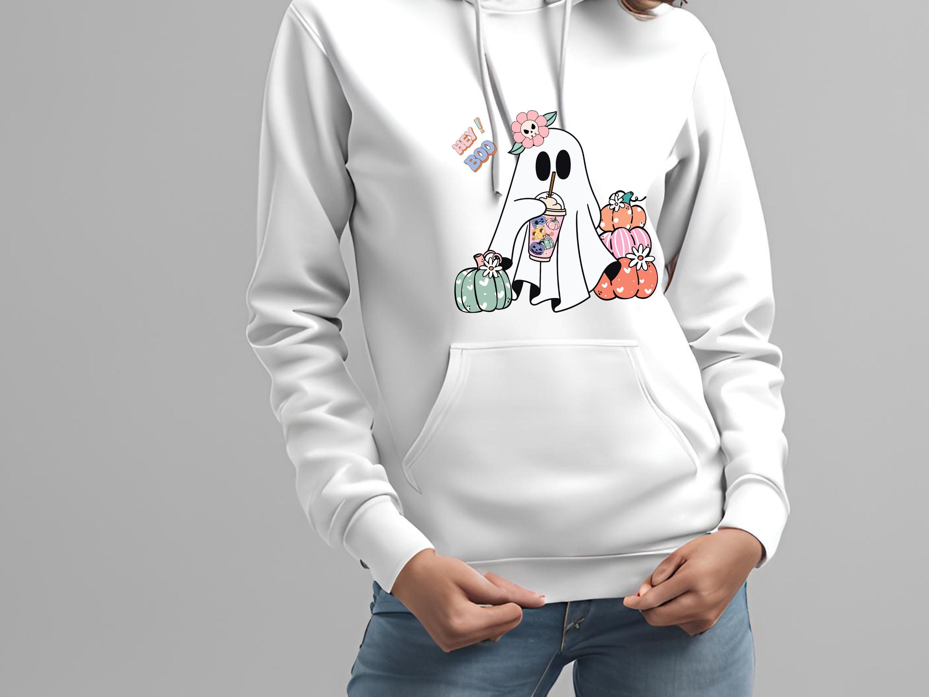 Cute Halloween Ghost Couple PNG Bundle Perfect for Clipart, Stickers ...