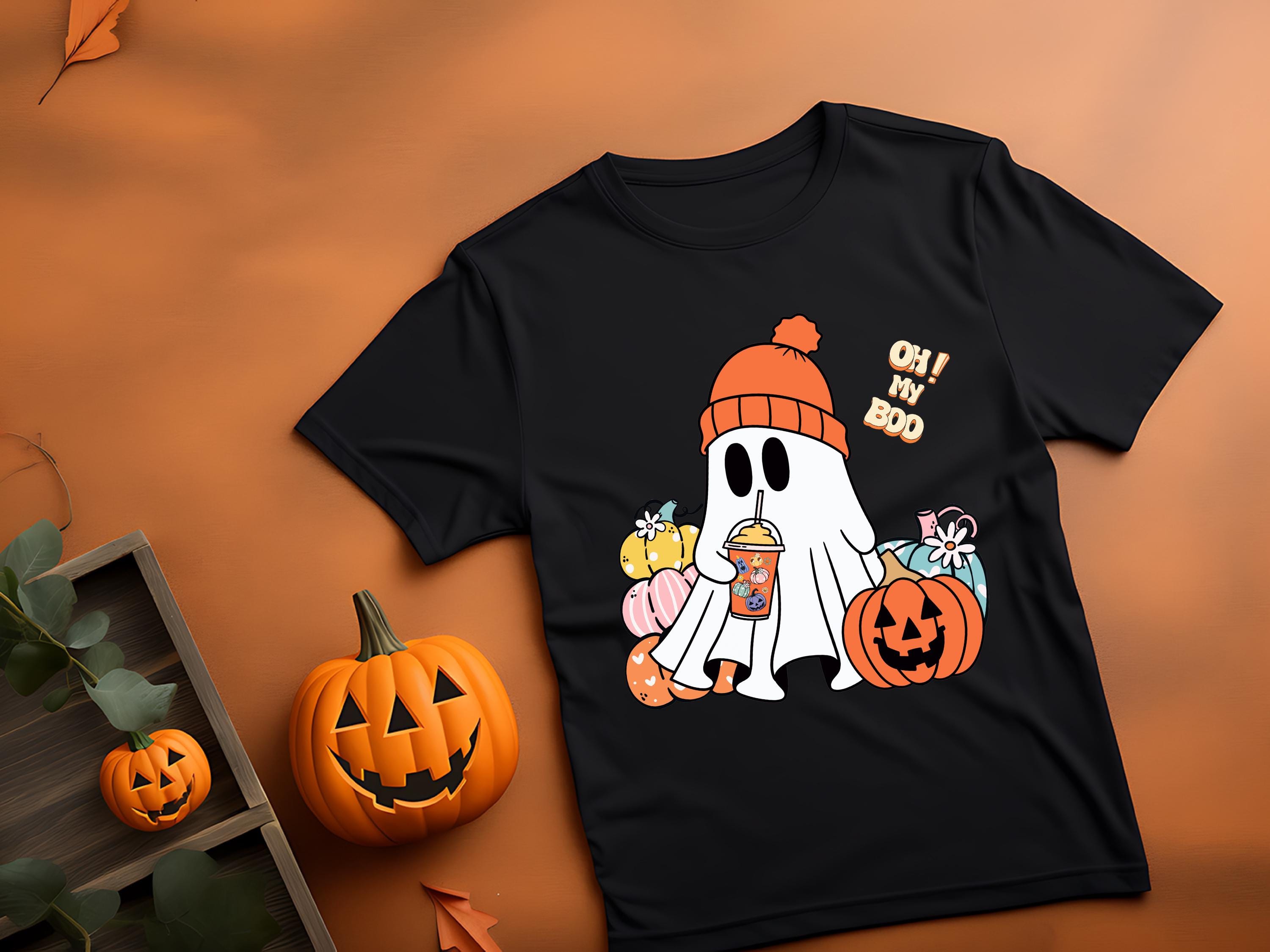 Cute Halloween Ghost Couple PNG Bundle Perfect for Clipart, Stickers ...