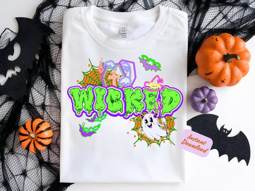 Wicked Slime PNG Spooky Decorative Design for Halloween Apparel and DIY ...
