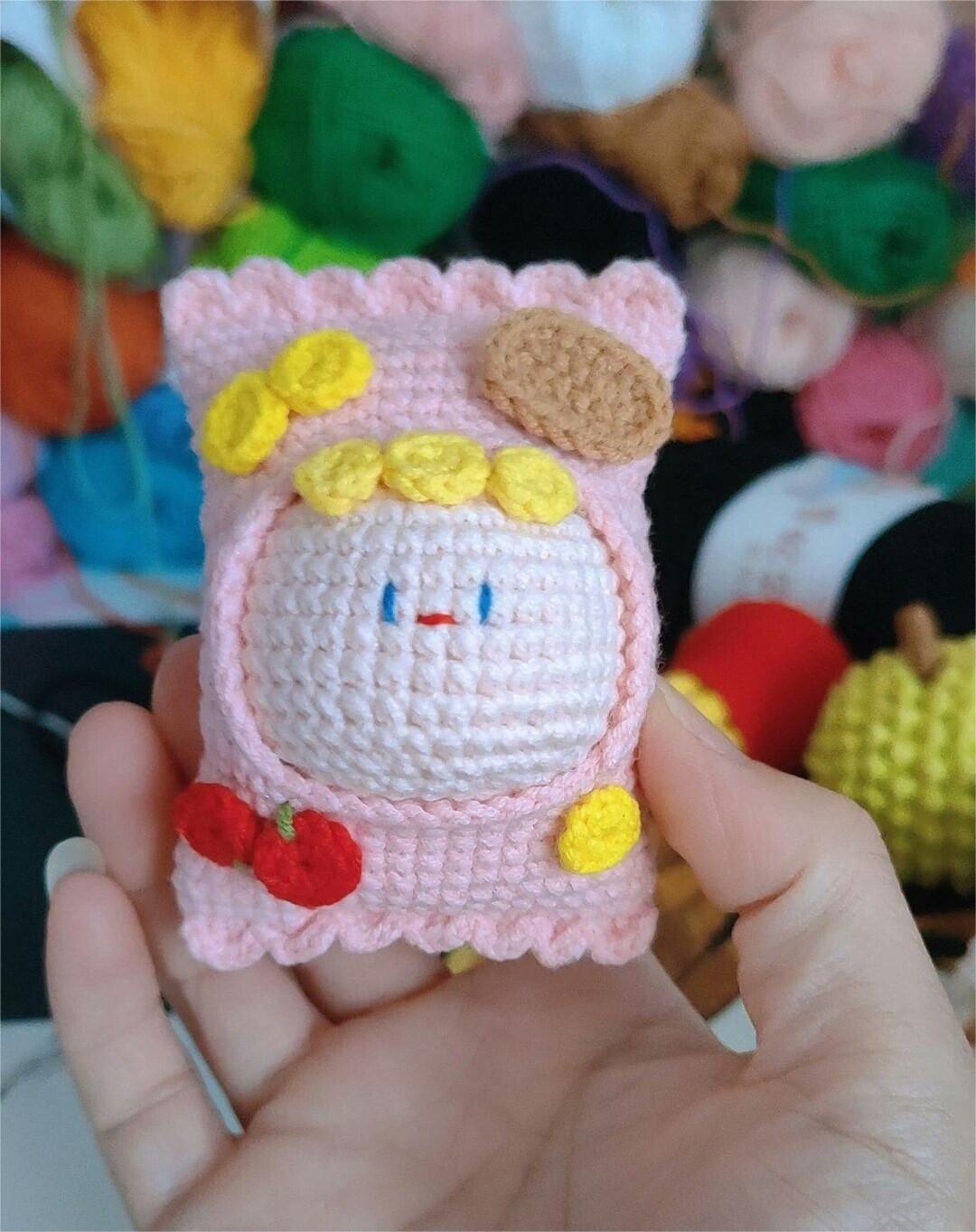 Crochet Chips,crochet Food,kawaii Dolls,so Cute Crisp Dolls,gifts for ...