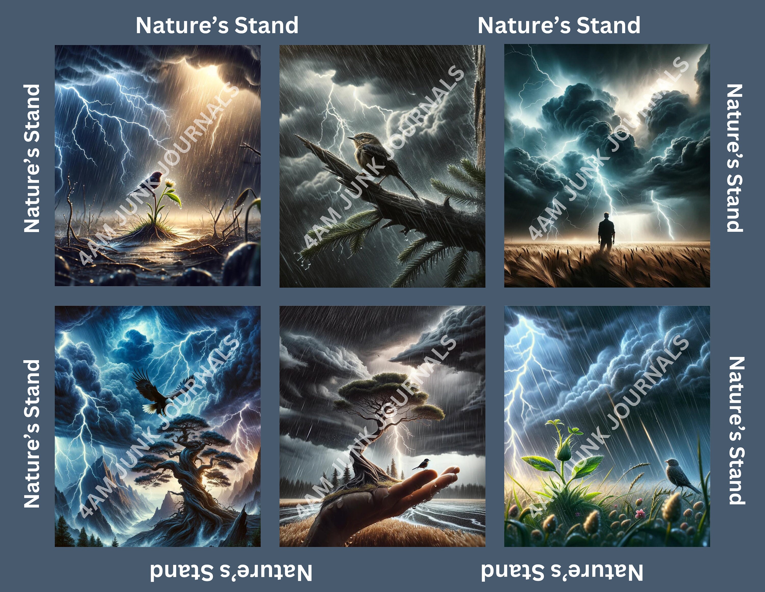 Nature's Stand: Portraits of Storm and Strength an Elemental Saga A 36 ...