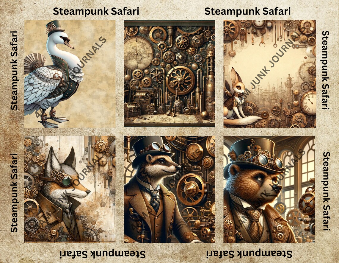 Steampunk Safari: the Gilded Age Reimagined A Digital Adventure in Art ...