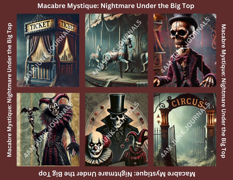 Macabre Mystique: Nightmare Under the Big Top - Digital Circus Ephemera ...