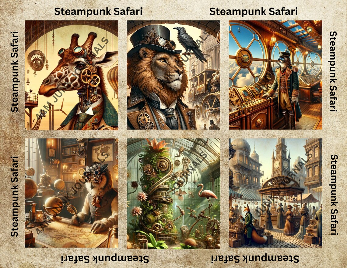 Steampunk Safari: the Gilded Age Reimagined - A Digital Adventure in ...