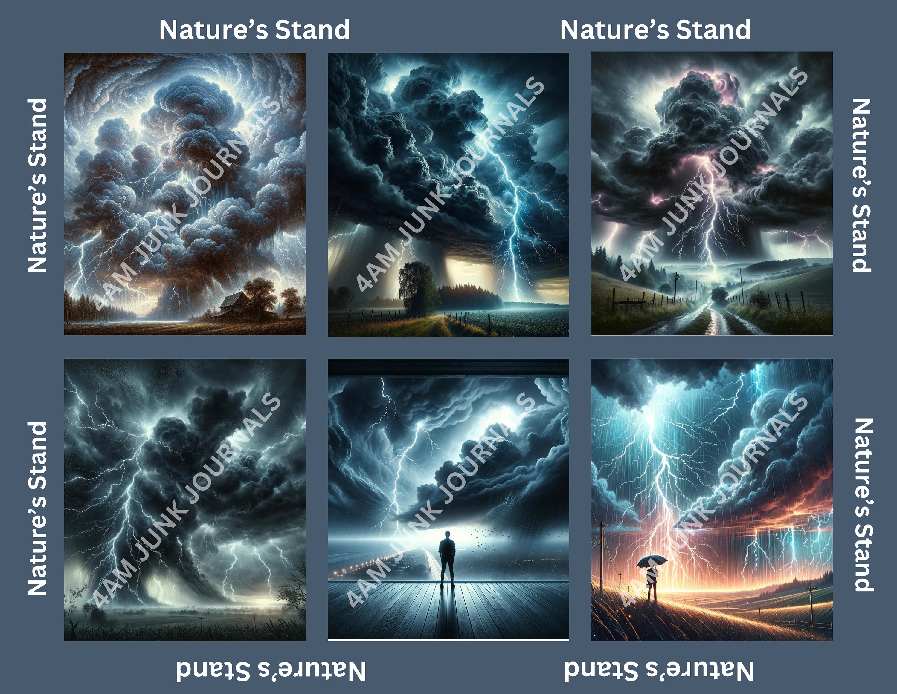 Nature's Stand: Portraits of Storm and Strength an Elemental Saga A 36 ...