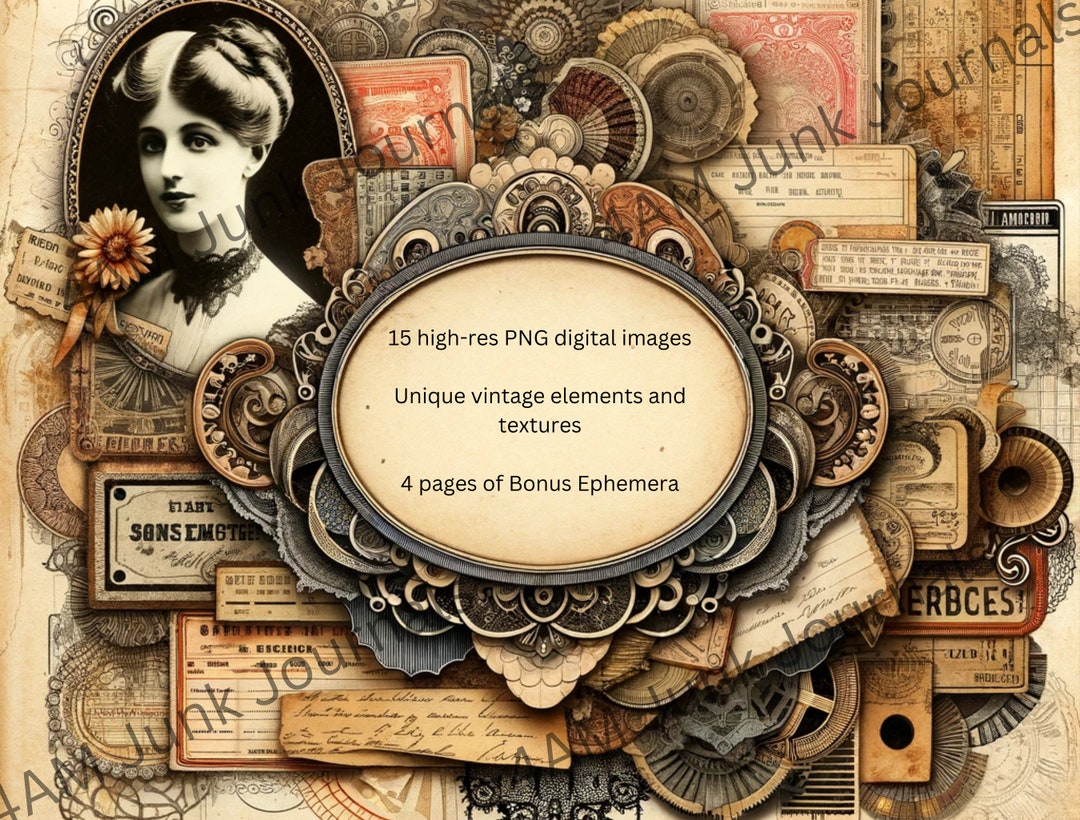 Timeless Tapestry: A Vintage Vignette Collection - 15 Unique Images ...