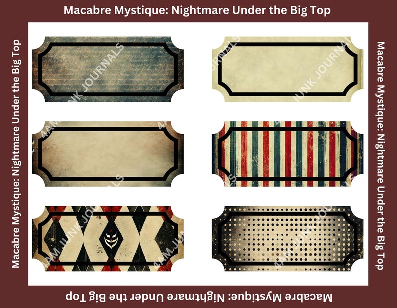 Macabre Mystique: Nightmare Under the Big Top - Digital Circus Ephemera ...