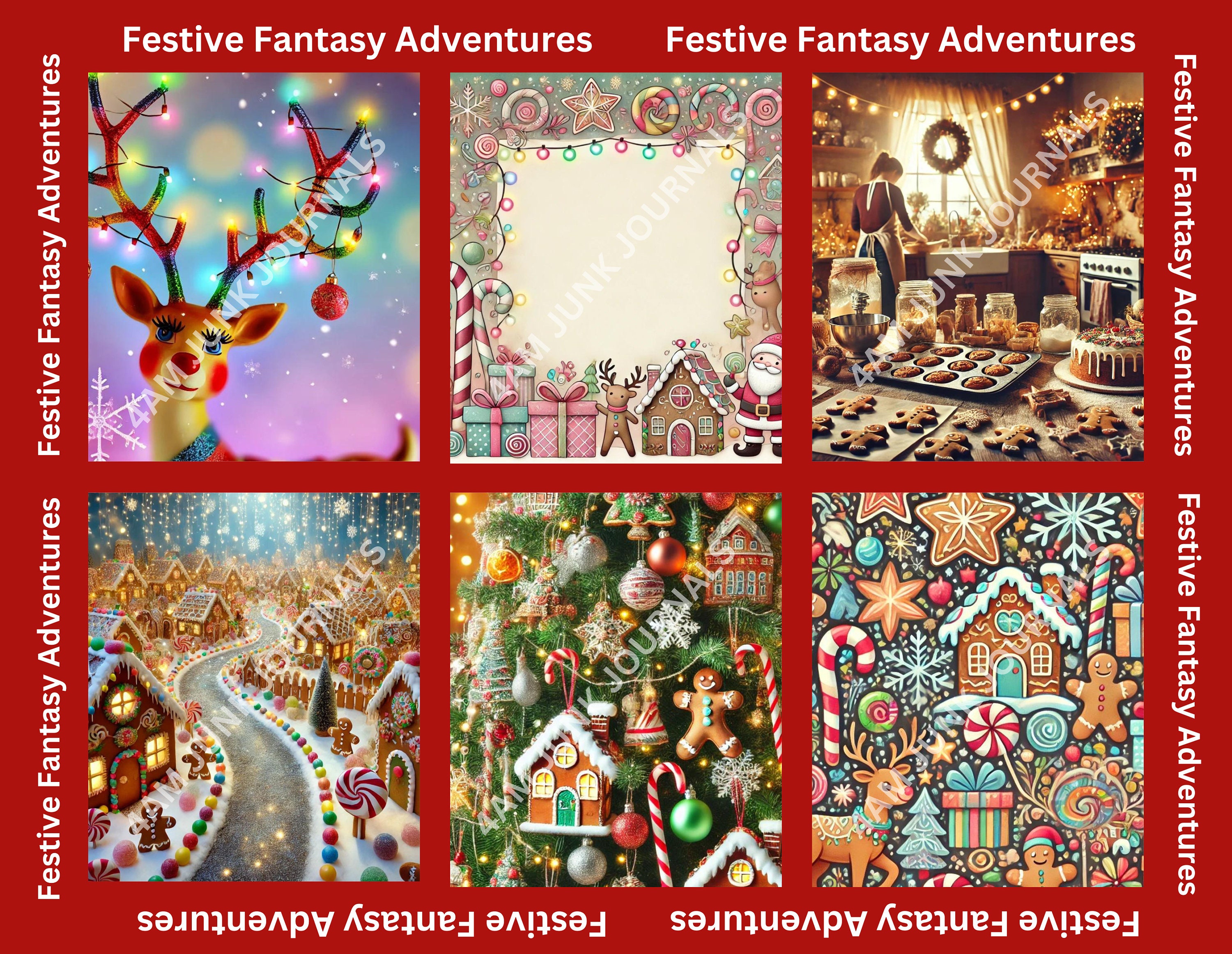 Festive Fantasy Adventures: 48 Whimsical Winter Images & Tags for ...