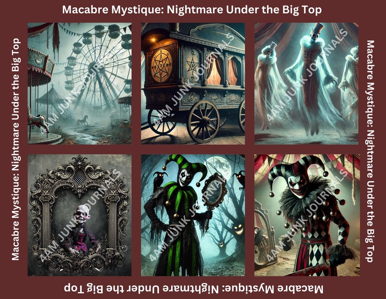Macabre Mystique: Nightmare Under the Big Top - Digital Circus Ephemera ...