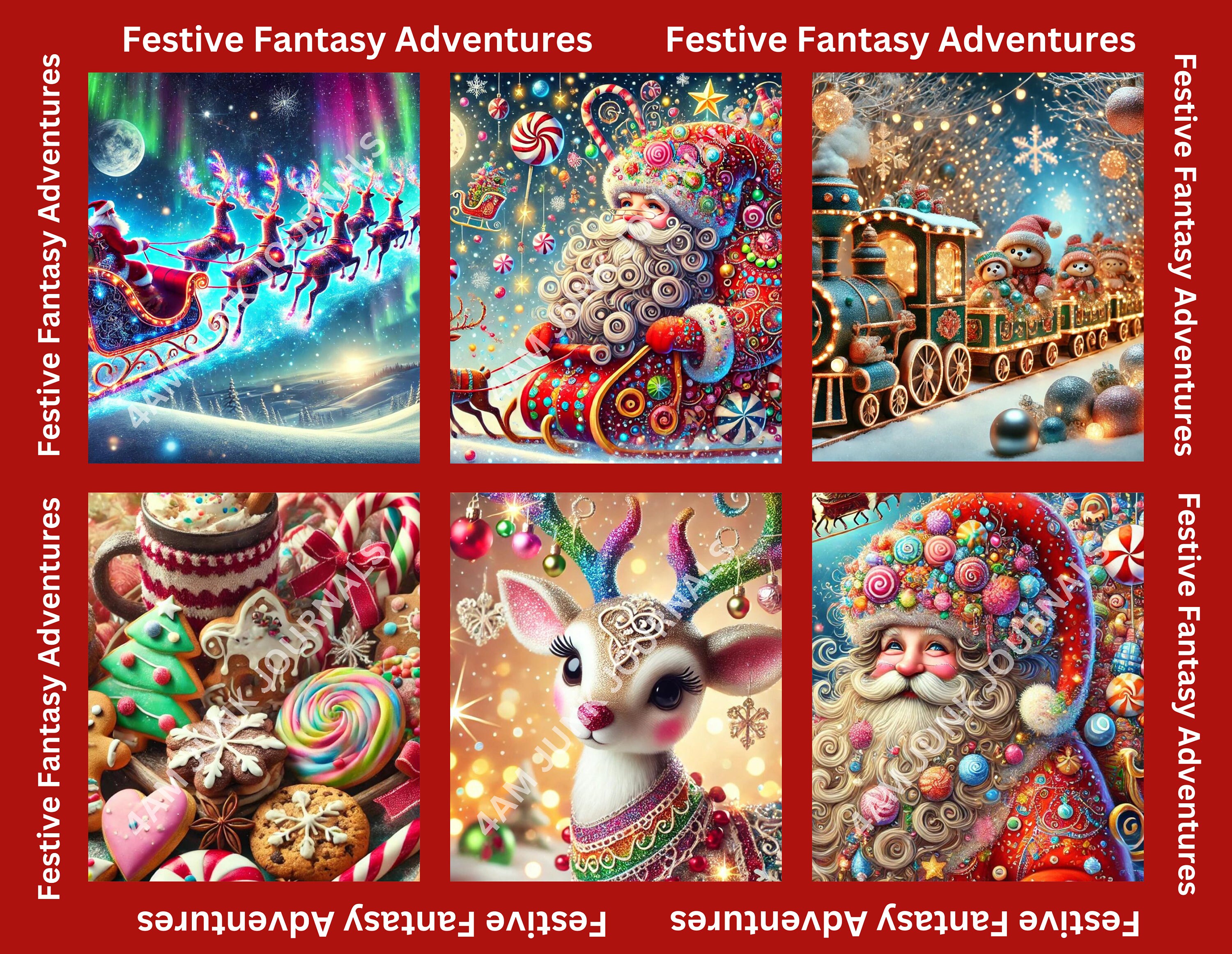 Festive Fantasy Adventures: 48 Whimsical Winter Images & Tags for ...