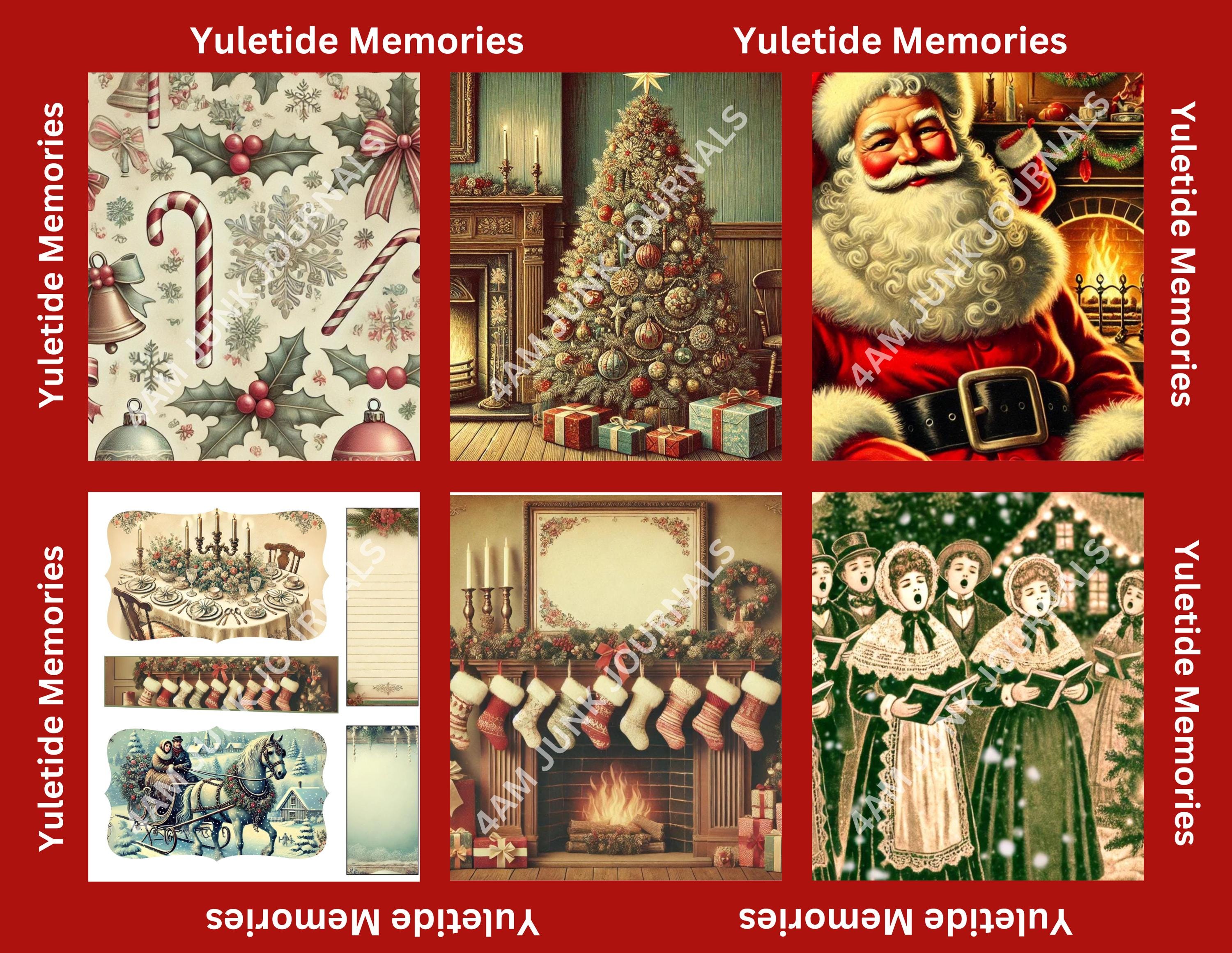 Yuletide Memories: 47 Vintage Christmas (or Christmas in July) Digital ...