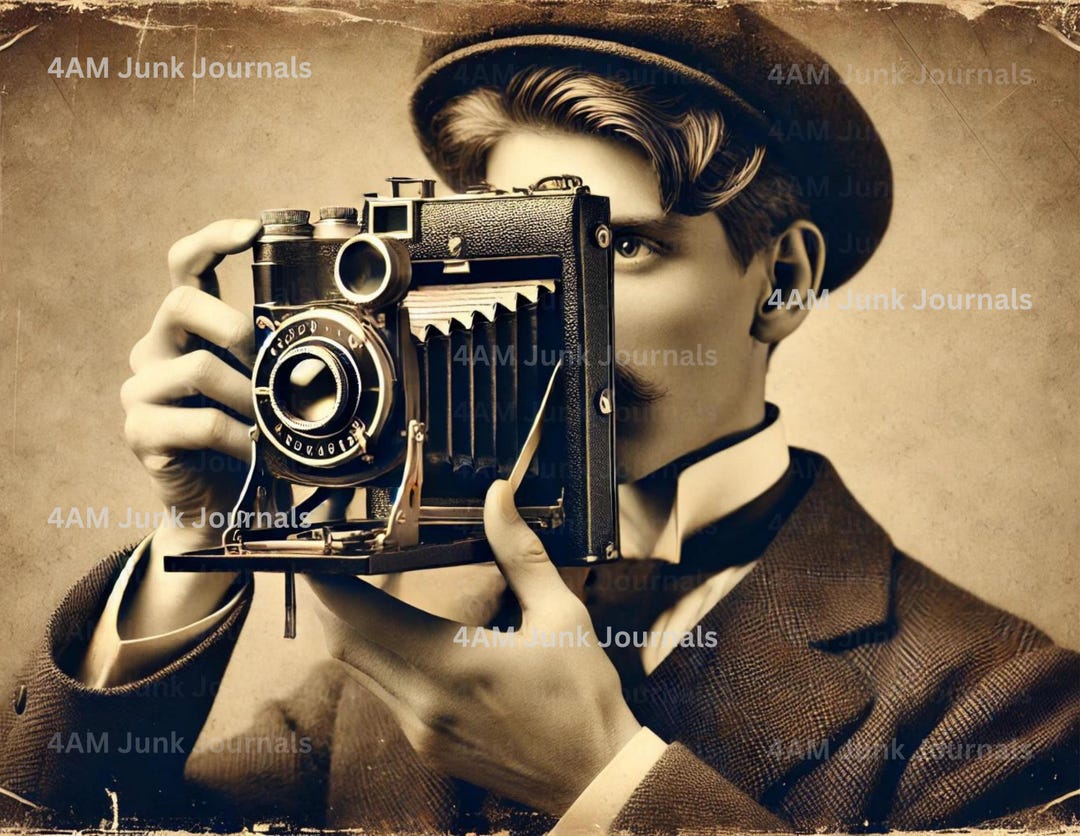 Faded Footprints: Whispers of Yesteryear, 82-file Vintage Photography ...