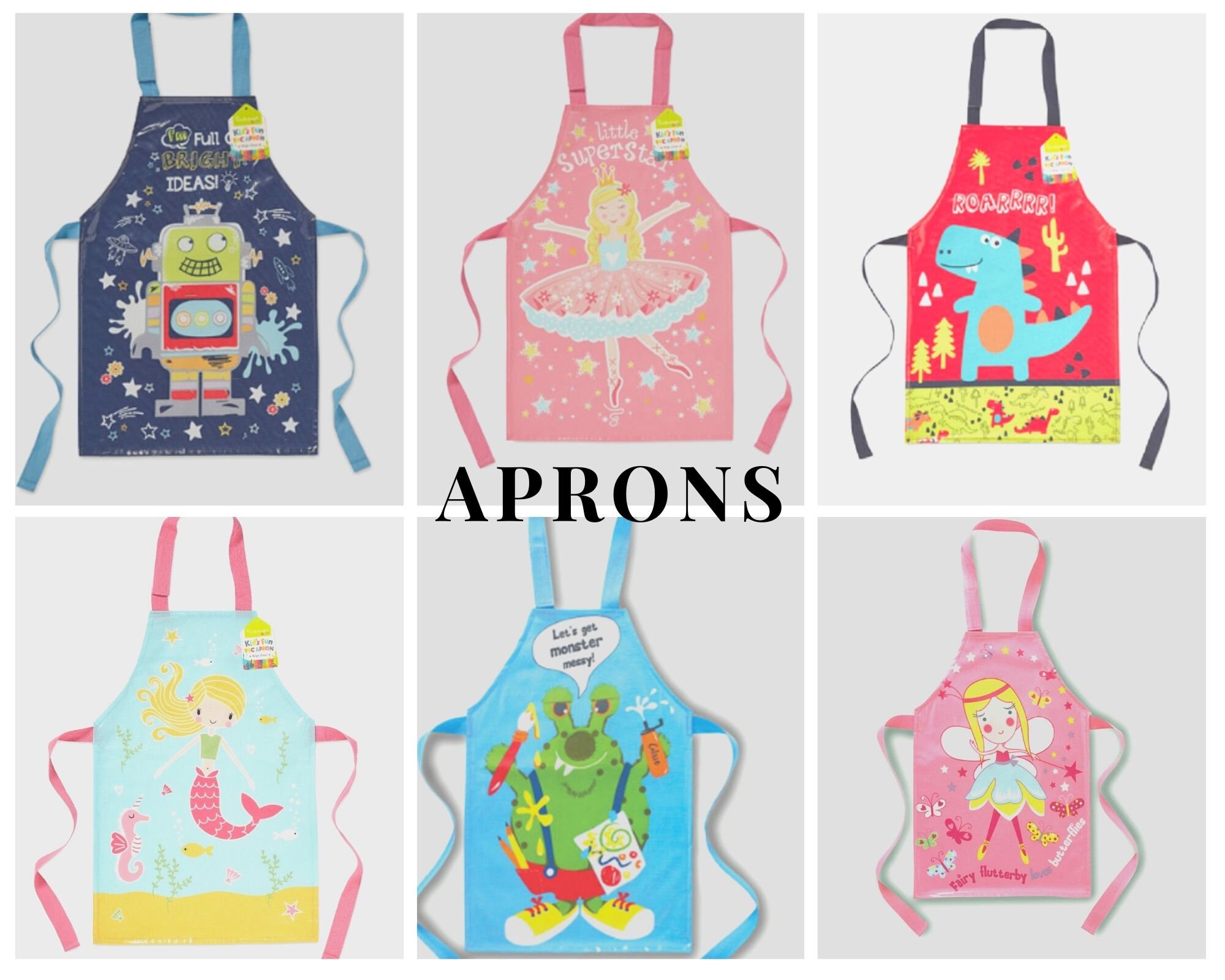 Children Wipe Clean Aprons PVC Messy Play Children Boys Girls - Etsy UK