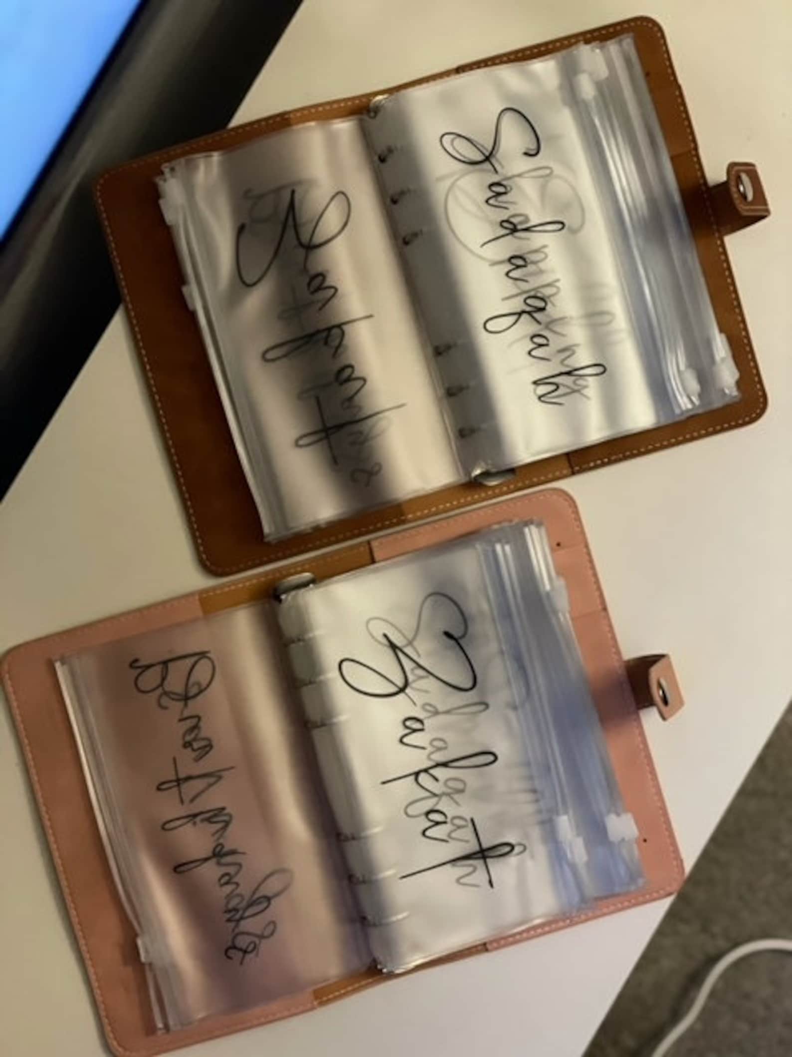 Money Saving Binder Personalised Money Saving Ideas Budget | Etsy