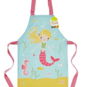 Children Wipe Clean Aprons PVC Messy Play Children Boys Girls Apron ...