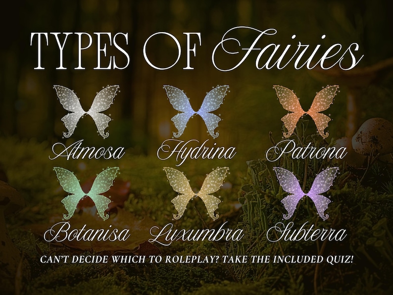 Fairy Journaling RPG: Solo Roleplay Game (printable PDF) - Etsy