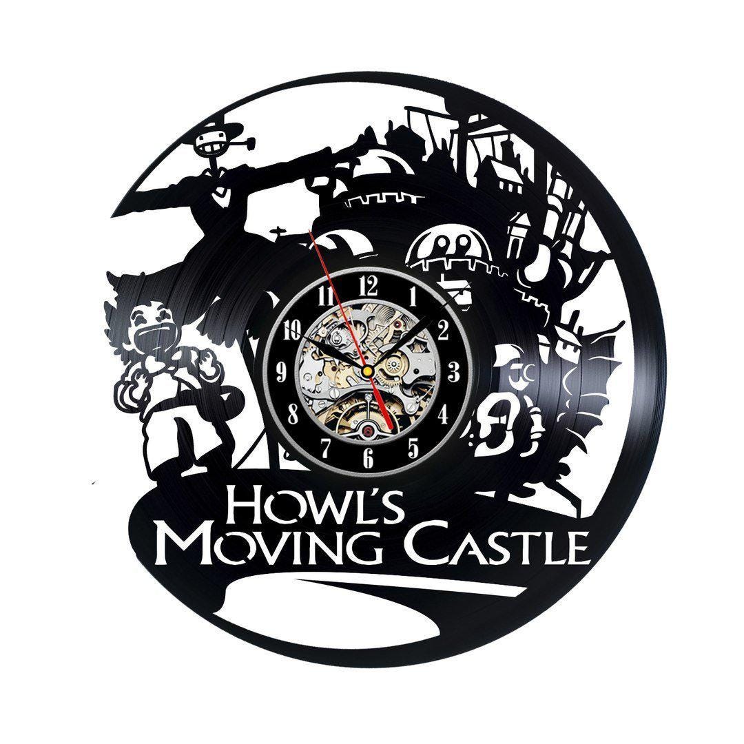 Howl's Moving Castle Wall Clock, Art Decor Prints, Gift for Christmas ...