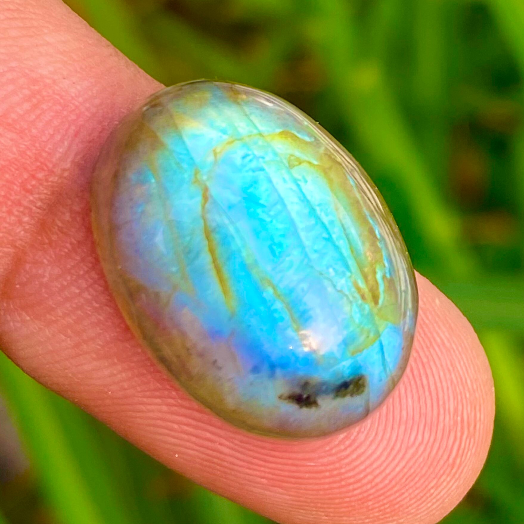 104.65 Cts 6 Pcs Lot 100% Real Labradorite Cabochon Blue fire | Etsy