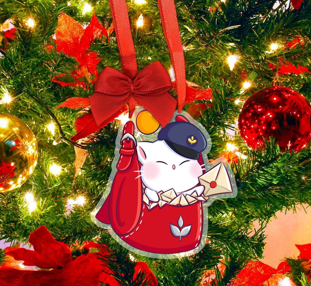 FFXIV Moogle Ornament, Final Fantasy XIV, Final Fantasy 14, Secret ...