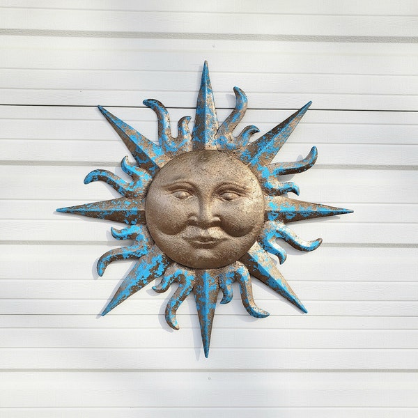 Metal Sun Wall Art - Etsy