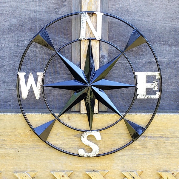 Compass Rose Print - Etsy
