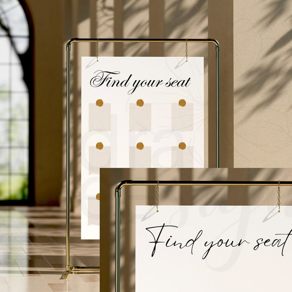 Seating Chart Decals - Etsy